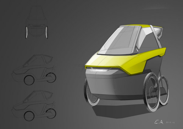 A First of its Kind E-Mobility Concept: Utility Personal Transporter