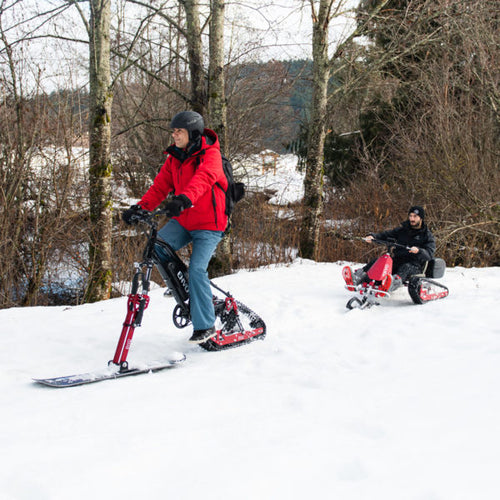 ENVO Electric Snow Bike - The Future of Winter Transport!