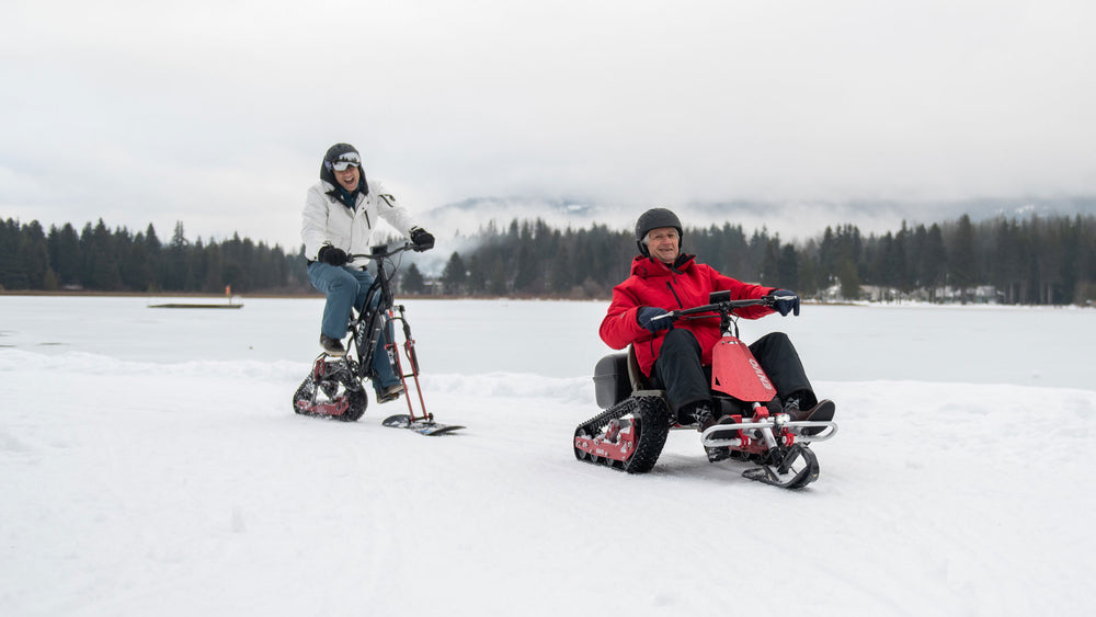 ENVO Electric Snow Bike - The Future of Winter Transport!